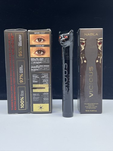 Nabla VICIOUS Volume & Definition Mascara 0.34oz Full Size NEW IN BOX ...