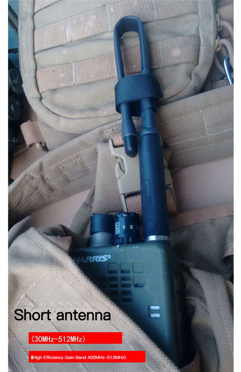 TCA Harris Bass Folding Antenna Long Medium Short Set for PRC 152A 148 ...