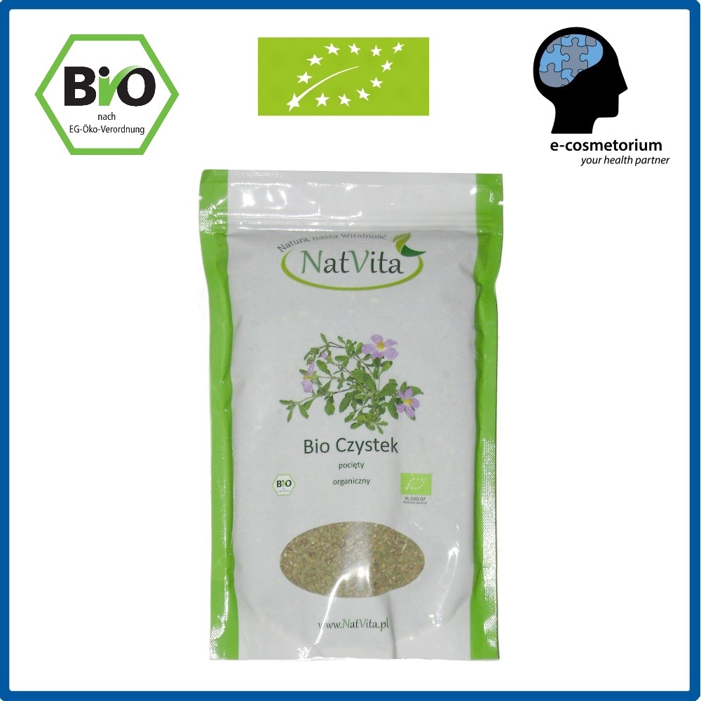 Cistus Incanus 500g (100% Bio Organique Herbs) BIO Certified Czystek ...