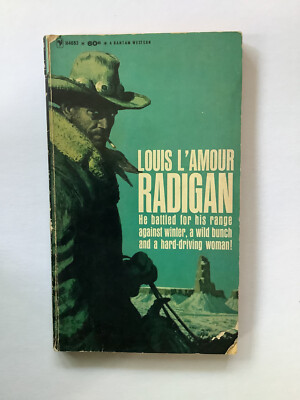 Vtg Western Paperback | Radigan by Louis L'Amour | Copyright 1958 6th ...