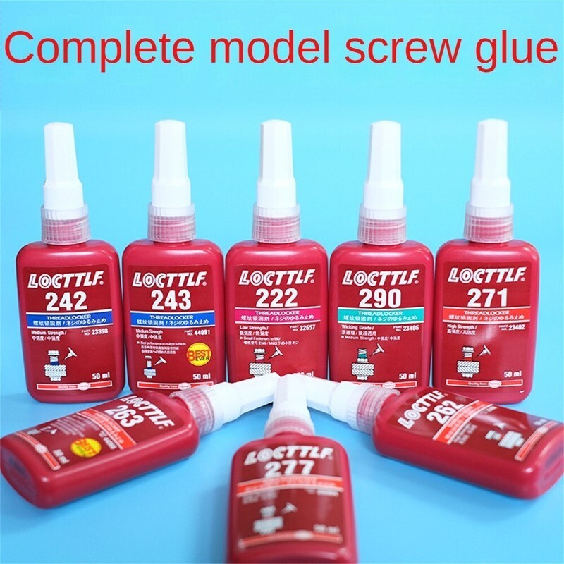 Loctite 243 Thread Lock 50ml Blue Bolt Stud Fast Fix Screw Glue Nut ...