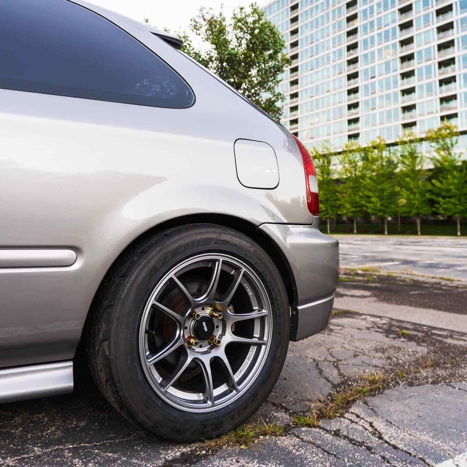 (1) 17x8.5 +45 Konig Heliogram 4x100 Titanium Metallic Wheel | eBay