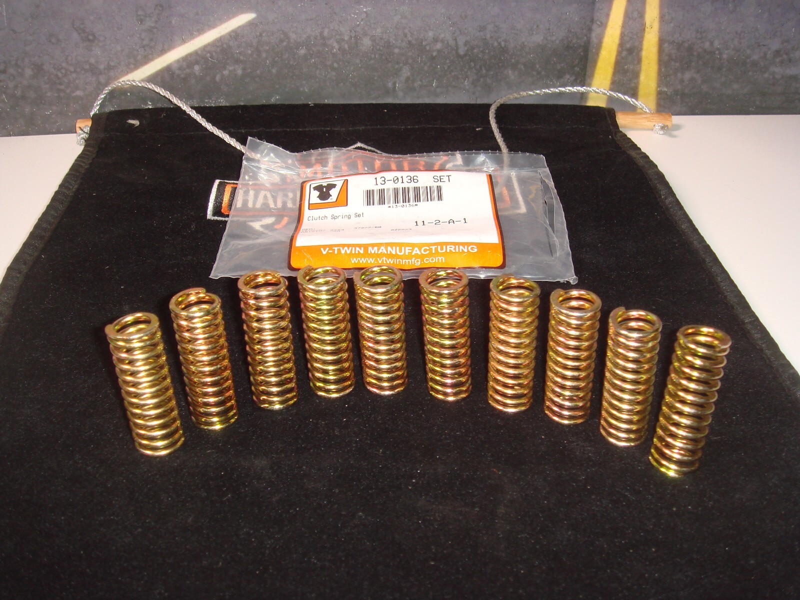 Harley Clutch Spring Set (10) FX Super Glide 71-84 FL 66-84 V-Twin 13 ...