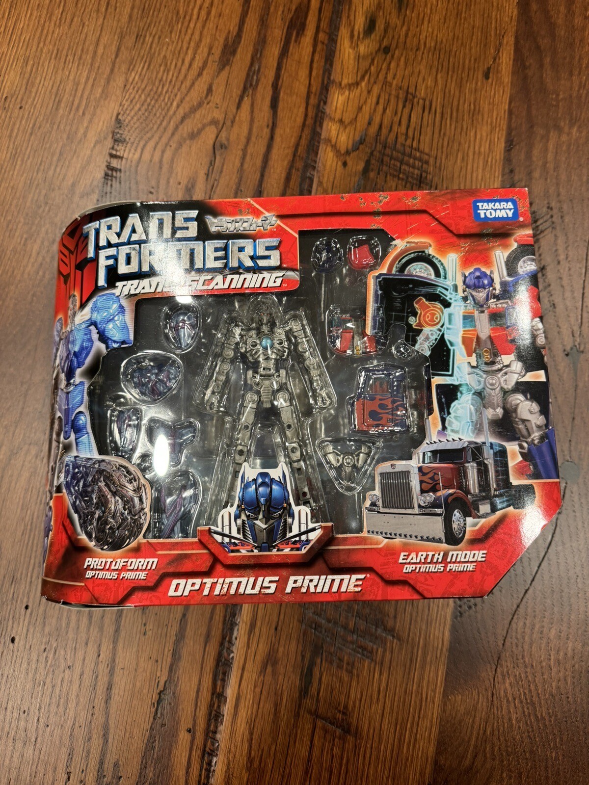 Takara Tomy Transformers TS-01 Trans Scanning Optimus Prime MISB | eBay
