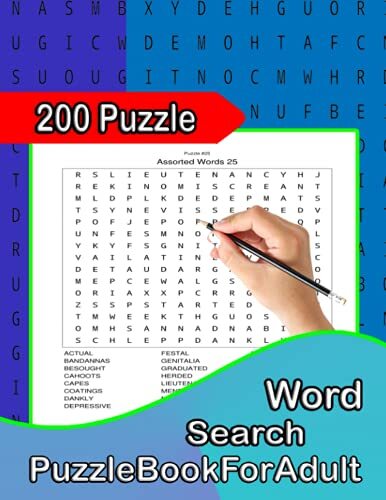 Loretta Parks 200 Puzzle Word Search Puzzle Book For Adult (Poche ...