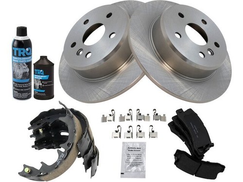 For 1999-2003 Lexus RX300 Brake Pad Rotor Shoe Drum Kit Rear 41743RTSD ...