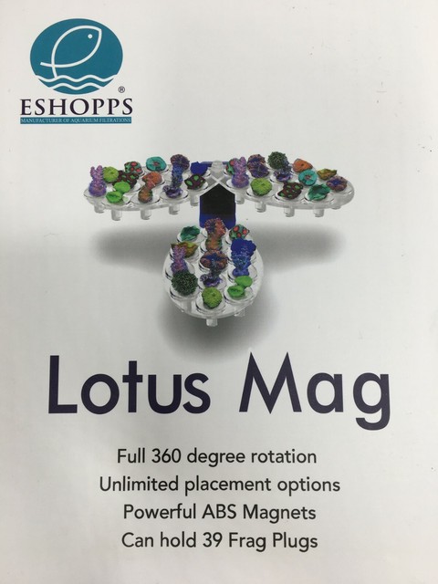 Eshopps Lotus Mag 39 Frag Rack Vertical Wall Mount for sale online | eBay