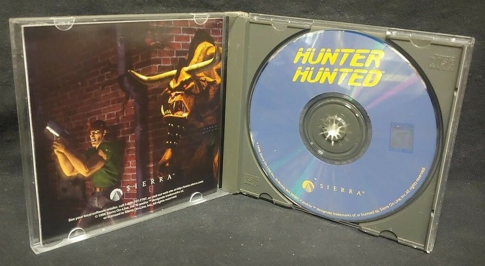 HUNTER HUNTED SIERRA PC GAME +1Clk Windows 10 8 7 Vista XP - Mint Disc ...