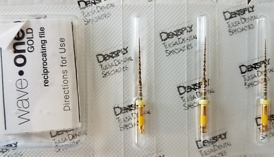 Waveone Gold Wave One Small 21 mm Endodontic File Root Canal Dentsply ...