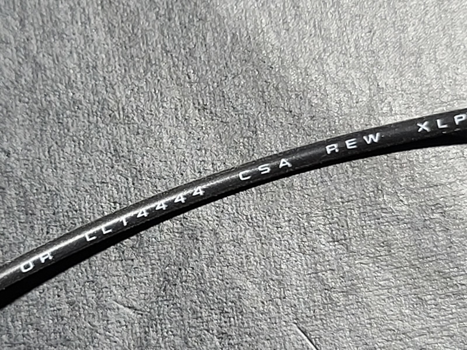 Marmon #18awg UL-1430 XLPVC 105C/300V AWM Hook-Up/Lead Wire Black /50ft | eBay