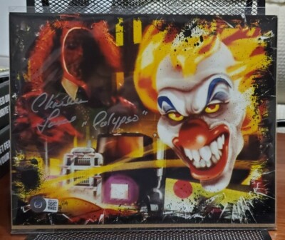 CHARLES LANCE SIGNED 8x10 PHOTO! TWISTED METAL! CALYPSO! BECKETT COA ...