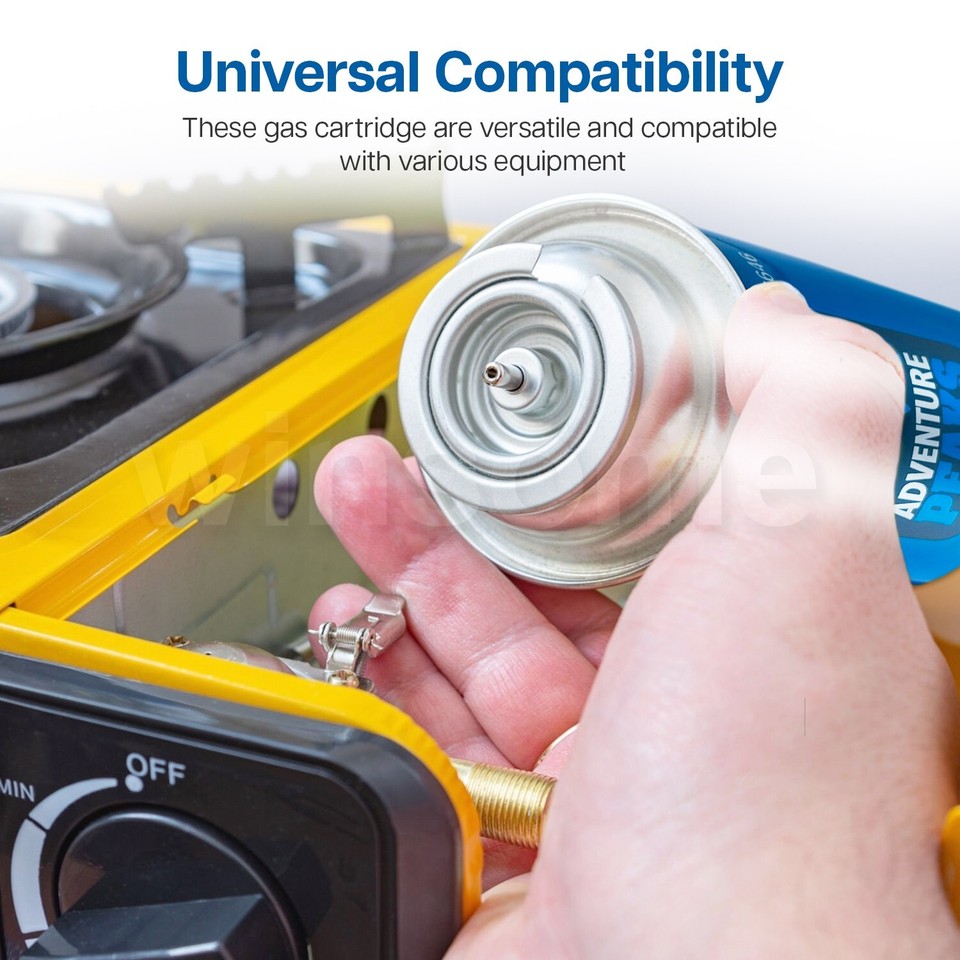 Butane Gas Bottles Canisters For Portable Stoves Heaters Cookers Blow ...