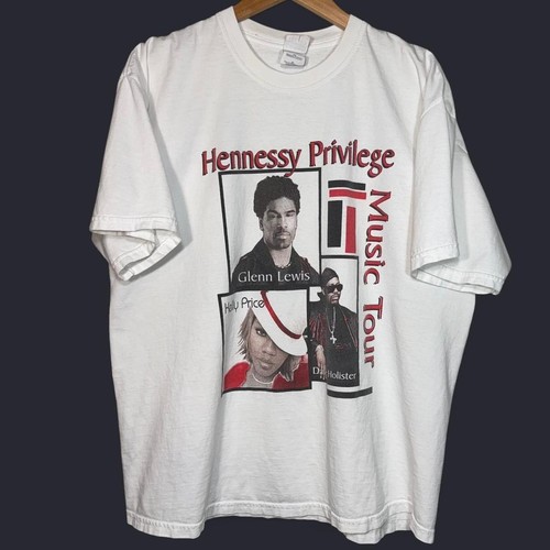 Retro 2000s Hennessy Privilege Tour R&B Soul Music XL Tour Band TShirt | eBay