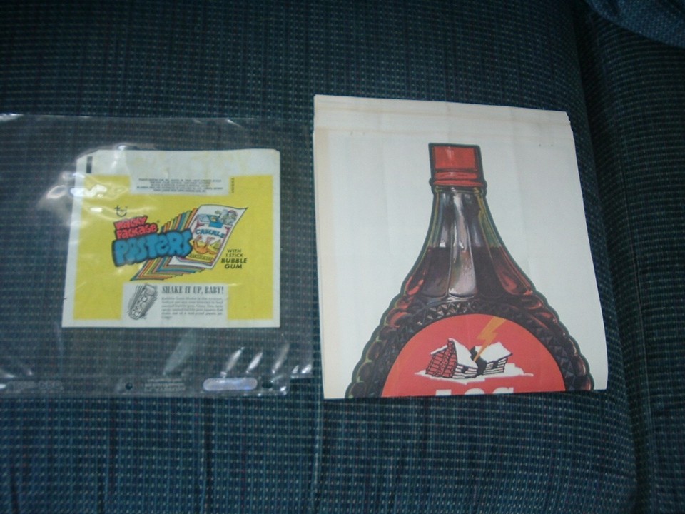 1973 Topps Wacky Packages Large Posters Full Set of 24 + Wrapper Toadal ...