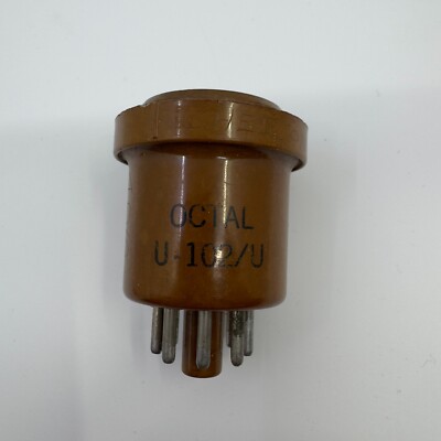 Tube Socket Test Adapter Octal 8 PIN Pinout Vector U-102/U | eBay