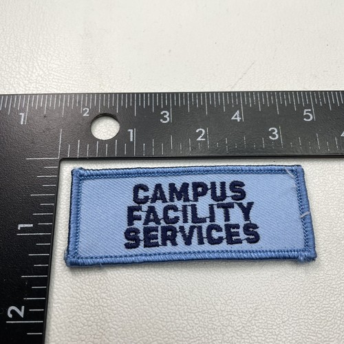 CAMPUS FACILITY SERVICES Patch 00W9 | eBay