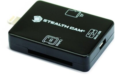 Stealth Cam Micro USB Memory Card Reader for Apple Devices STC-SDCRIOS ...