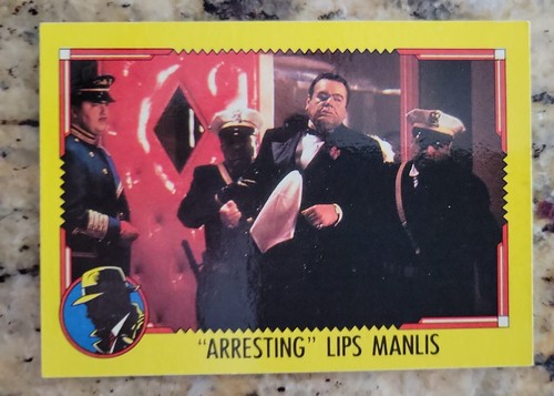 PAUL SORVINO - TV SHOW trading cards 1990 Dick Tracy #28 Arresting Lips ...
