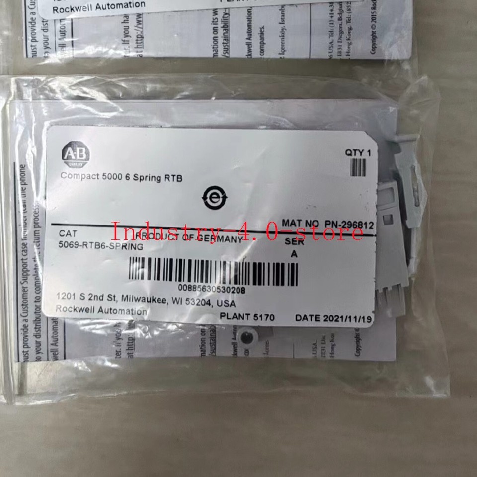 New Box Allen-Bradley 5069-RTB6-SPRING PLC Module | eBay