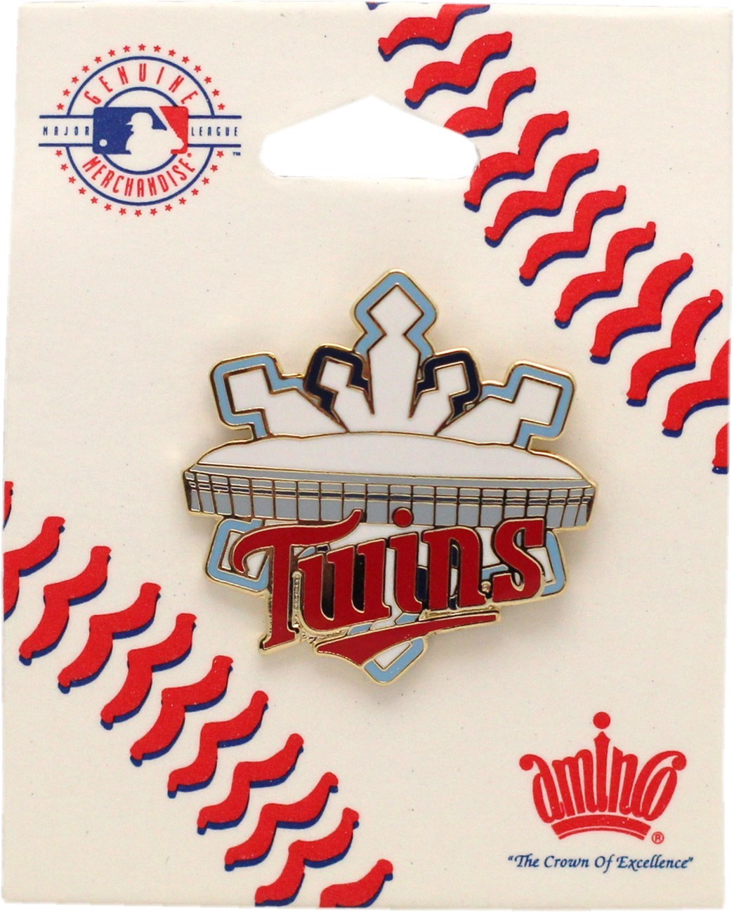 Minnesota Twins Label Pin Stadium Team Name 12166 | eBay
