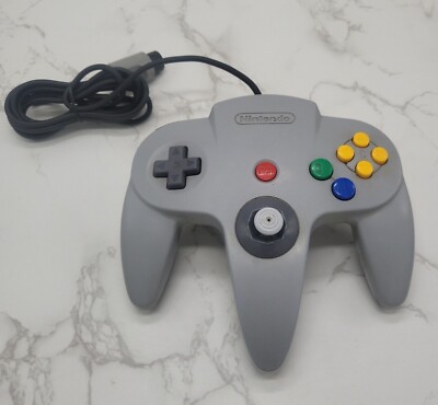 N64 Controller GRAY Nintendo 64 Original Controller OEM - Tested | eBay