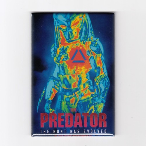 THE PREDATOR / HUNT HAS EVOLVED - 2" x 3" MOVIE POSTER MAGNET (2018 ...