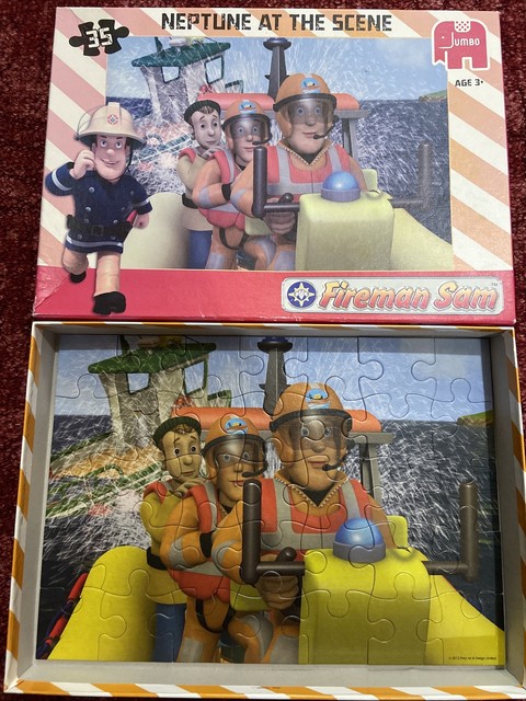 Jumbo Fireman Sam 35 Piece Jigsaw Puzzle Ages 3 for sale online | eBay