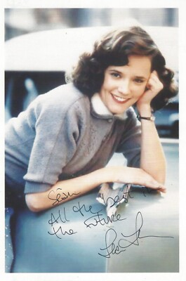 Lea Thompson signed BACK TO THE FUTURE, Red Dawn 8X10 ...COA | eBay