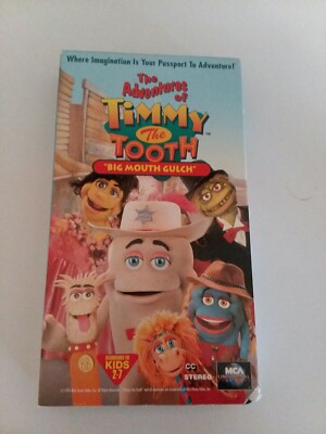 Adventures of Timmy the Tooth, The - Big Mouth Gulch (VHS, 1996)Rare ...