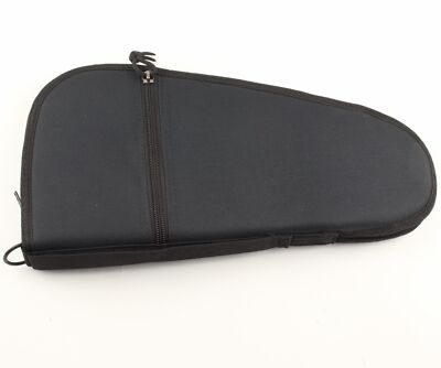 Handgun Pistol Gun Storage Case Transport 14" Black Condura Soft Lining ...