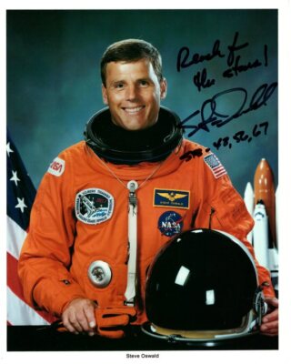 STEVE OSWALD signed 8x10 NASA ASTRONAUT litho photo GREAT CONTENT | eBay