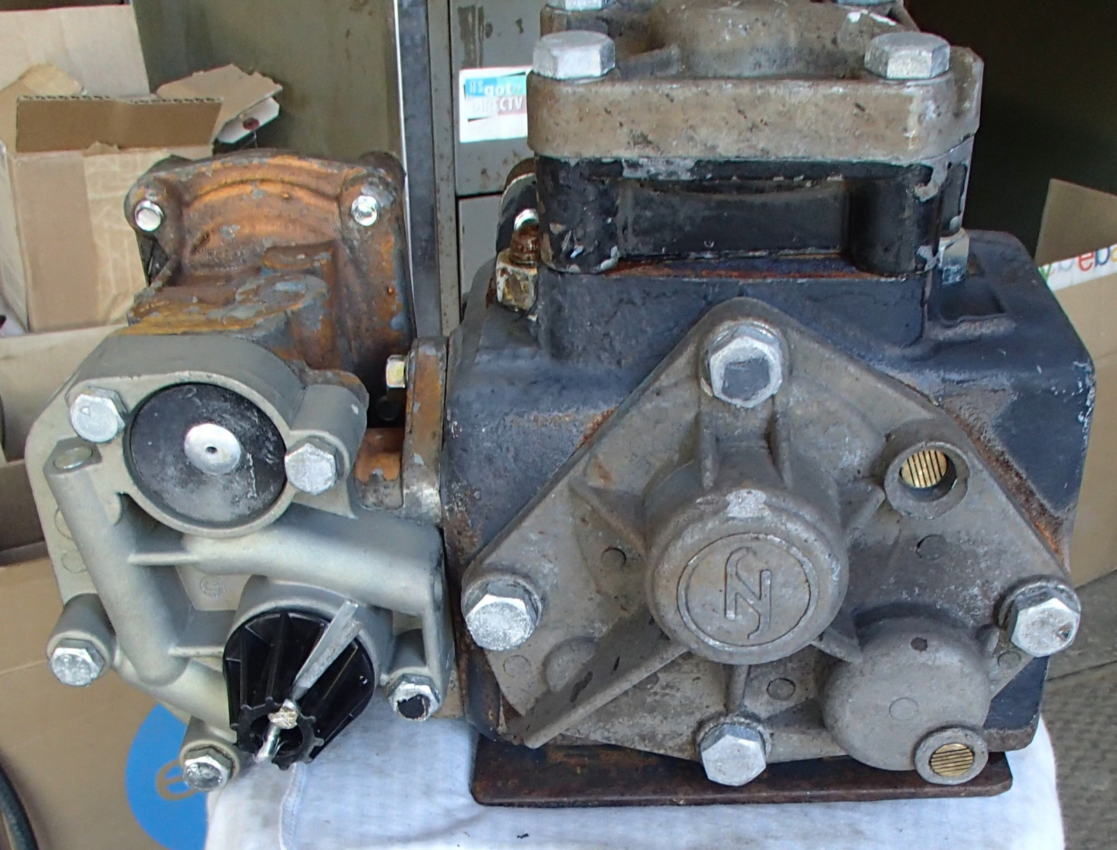 Wabtec 592905 CV95S AIR BRAKE SERVICE PORTION ABDX Used Take Out | eBay