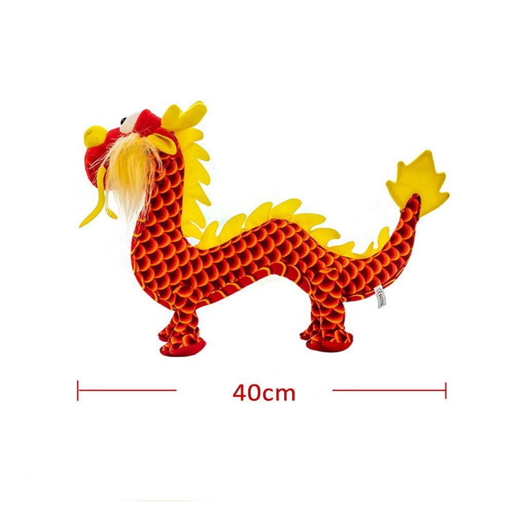 Chinese Zodiac Chinese Dragon Plush Toy 40cm Dragon Mascot Home Decor ...