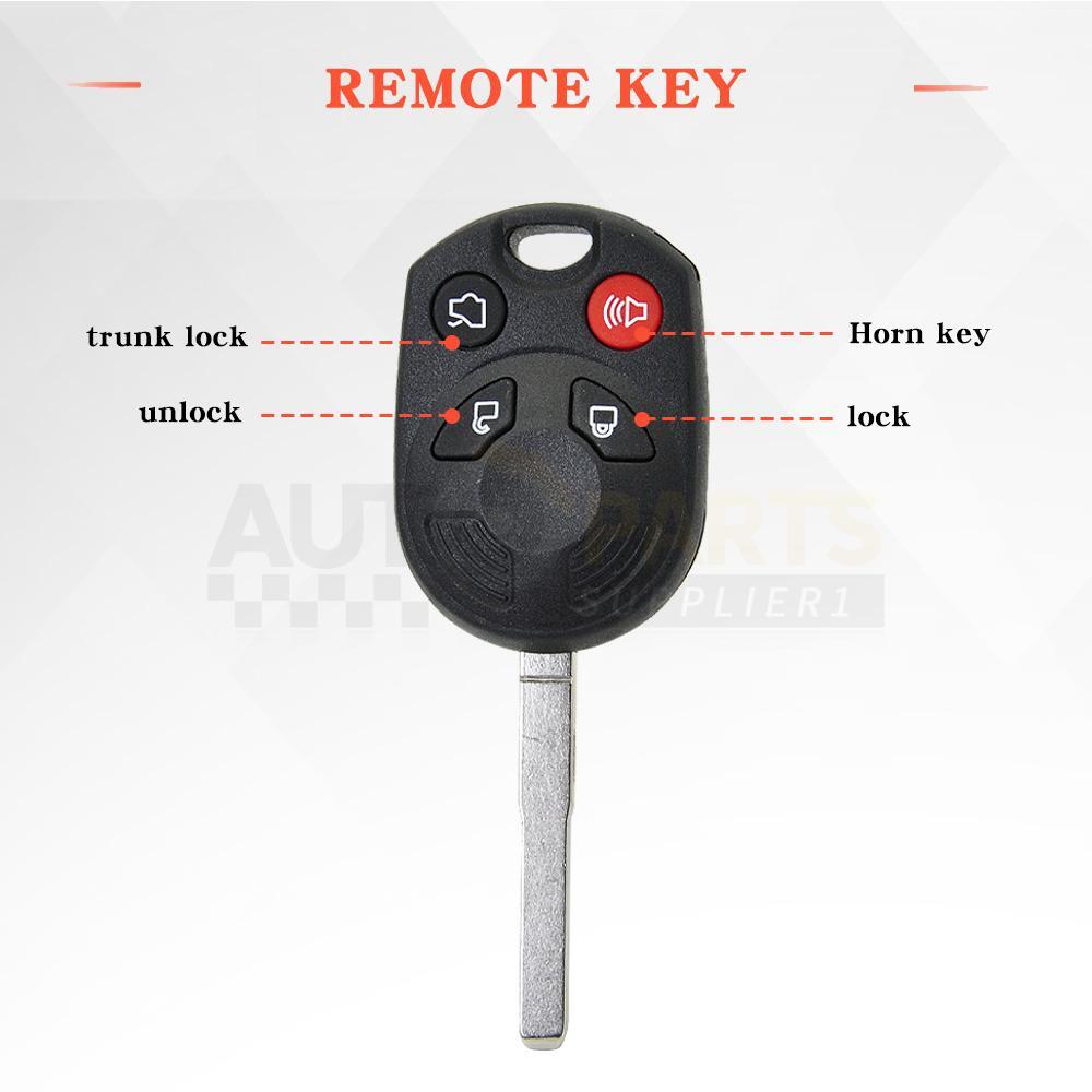 2/4pcs For 2012 2013 2014 2015 2016 Ford Focus Car Key Fob Remote ...