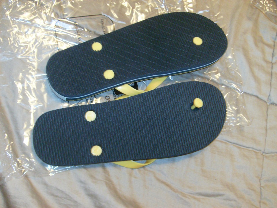 NFL Green Bay Packers Team NFL Sandle Flip Flop Sandals 10.5L x3.75"W ...