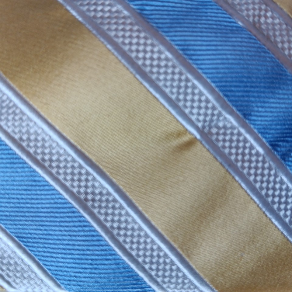 Donald J. Trump Signature Collection Necktie Tie Blue Striped President ...