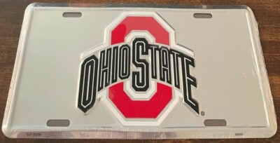 Ohio State University Booster License Plate OSU | eBay