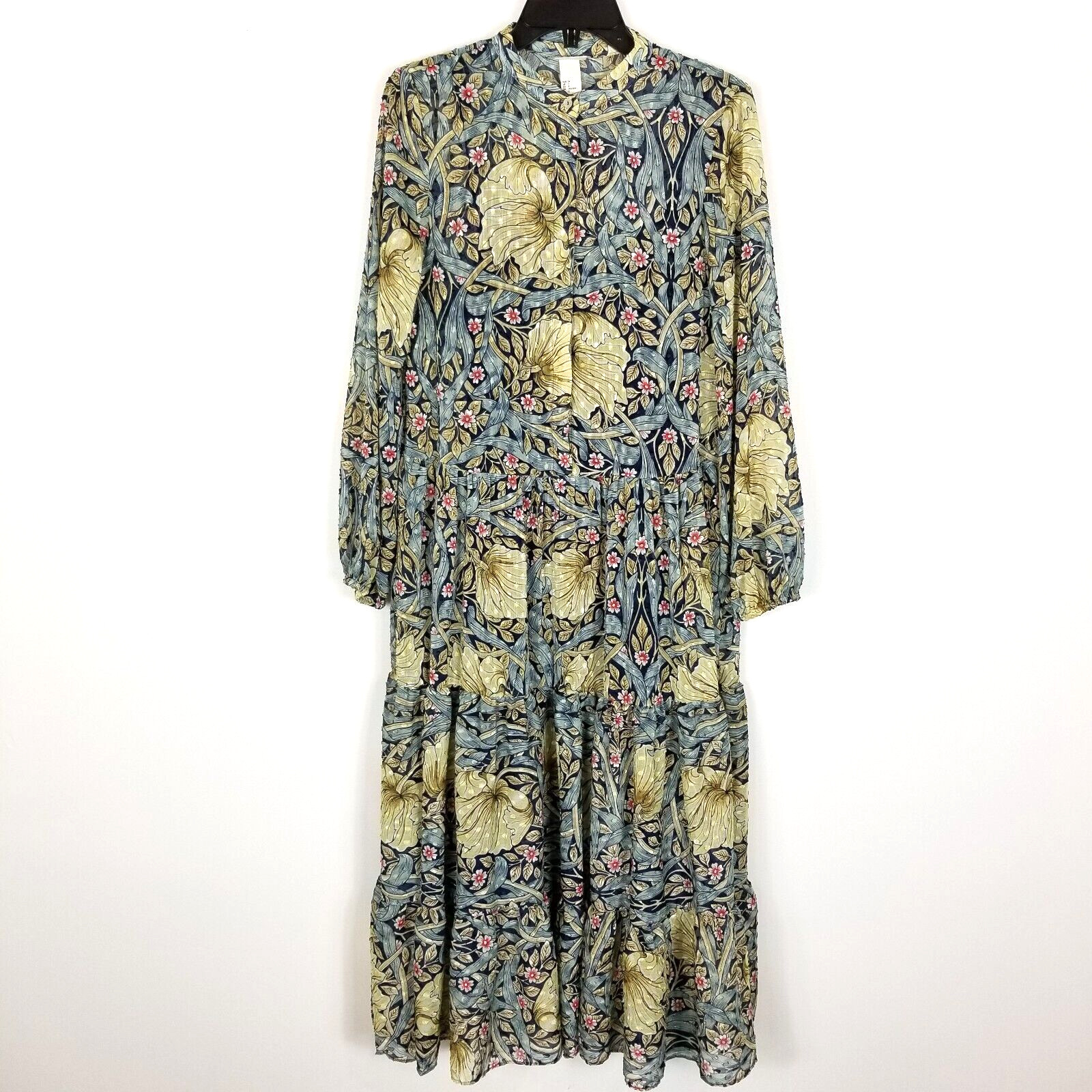 William Morris & Co x H&M Women Tiered floral maxi d… - Gem