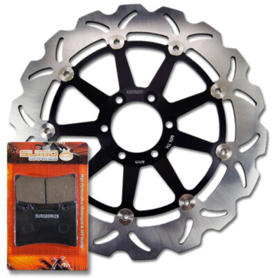 Front Brake Rotor + Pads for Yamaha TDR TZR 250 [1988-1992] SRX 400 ...