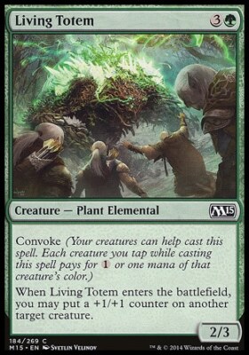 MTG Magic the Gathering Living Totem (184/298) Magic 2015 LP | eBay