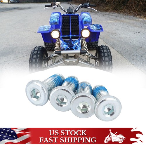 4x Rear Brake Disc ROTOR HUB BOLTS For Yamaha Banshee 350 YFZ350 1987 ...