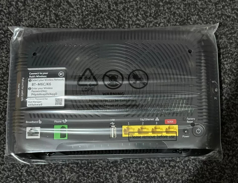 BT Smart Hub 2 Replacement Read Discription & See all Pictures | eBay UK