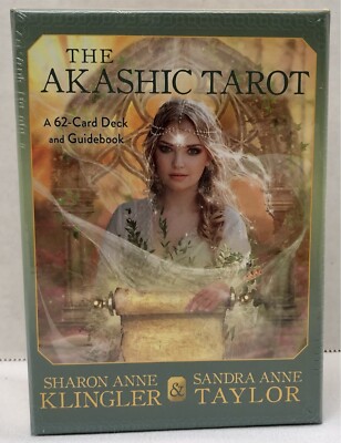AKASHIC TAROT DECK NEW Factory SEALED SPIRITUAL Klingler Taylor Predict ...