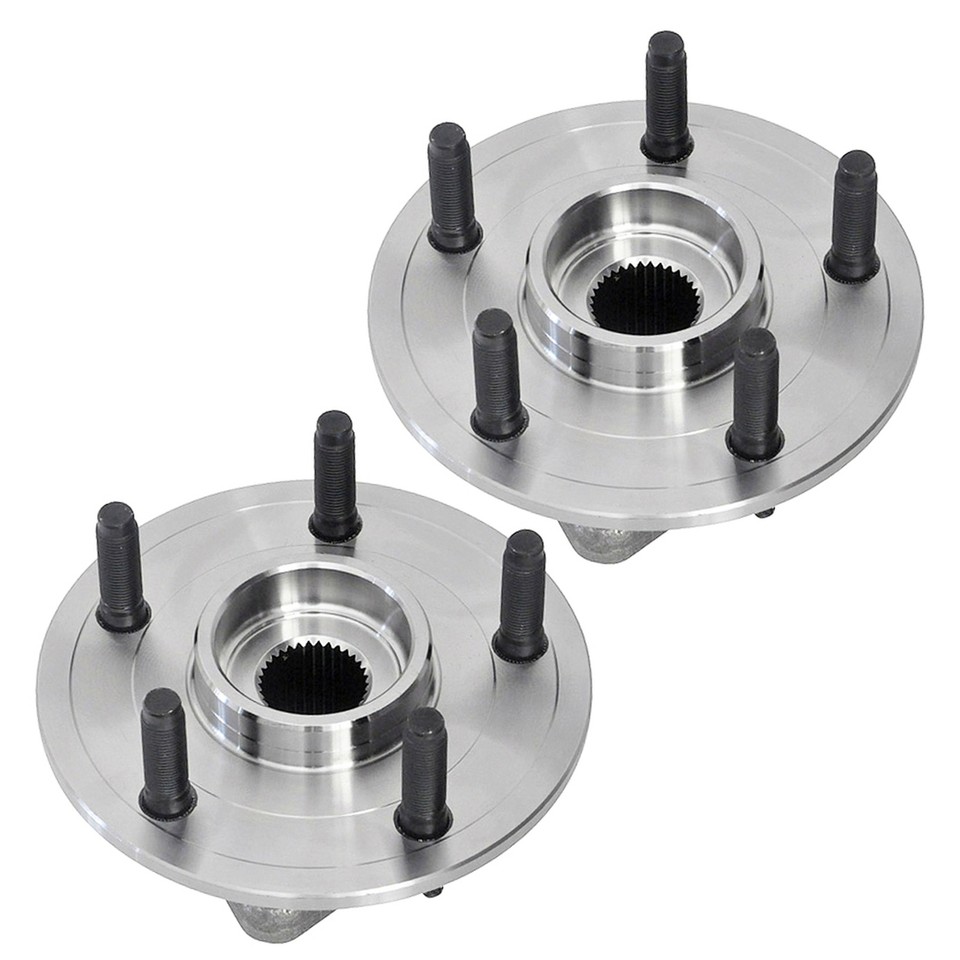 2PCS 5 Lug Front Wheel Bearing and Hub for 2006-2009 Dodge Ram 1500 ...