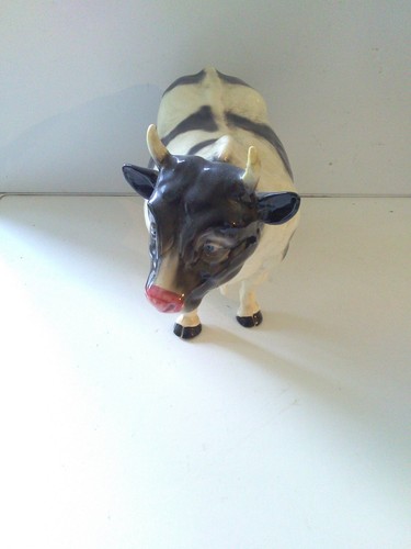 Vintage Melba Ware (Butchers?) Large Bull Figurine . | eBay UK
