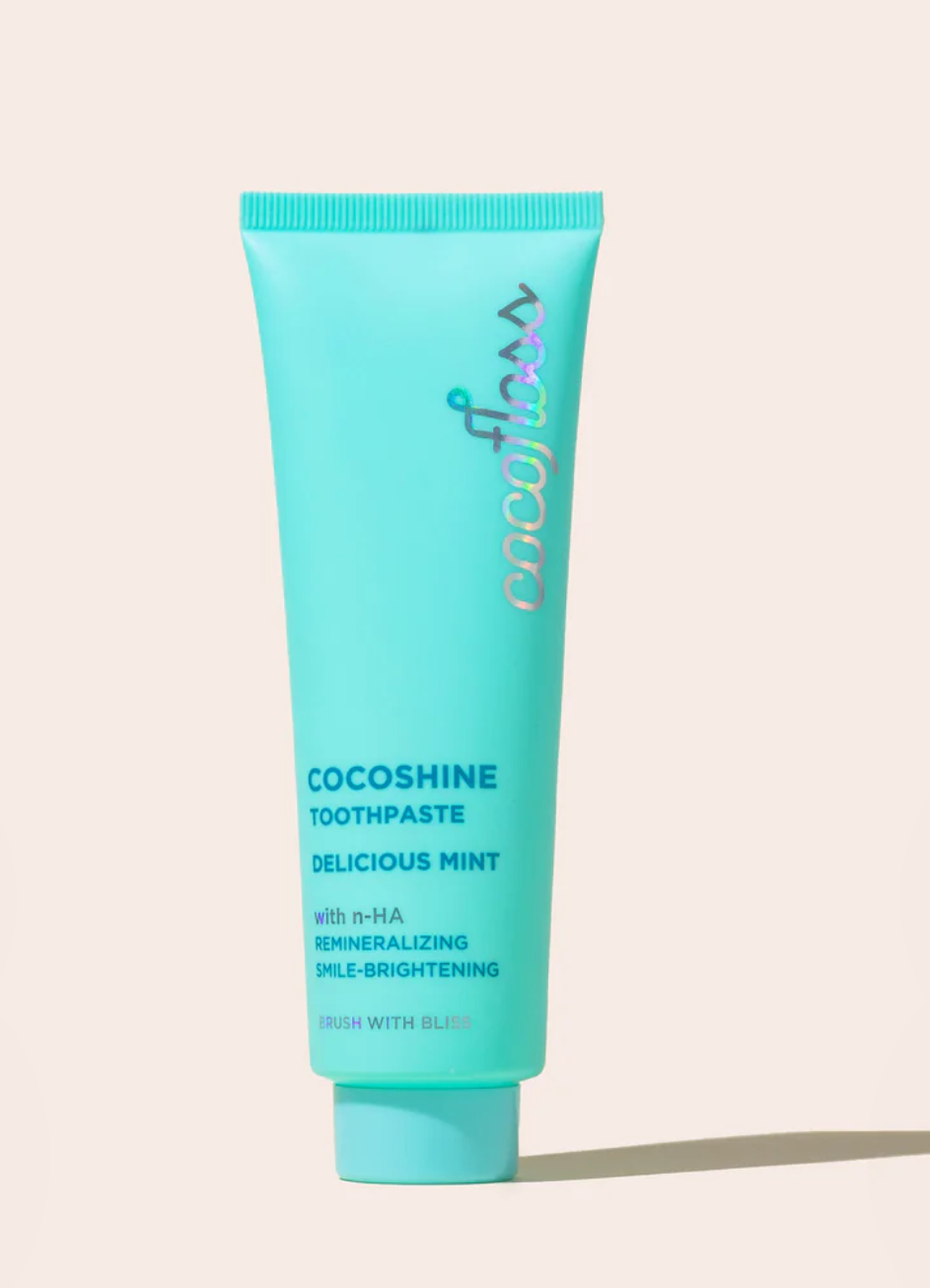 COCOSHINE by Cocofloss WHITENING TOOTHPASTE - DELICIOUS MINT | eBay