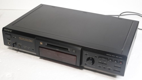 Sony MDS-JE640 Minidisc Deck MD Recorder Player Black | eBay UK