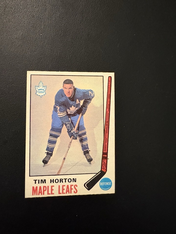 1969 O-PEE-CHEE 🇨🇦 #182 TIM HORTON HOF SHARP CENTERED BEAUTY! | eBay