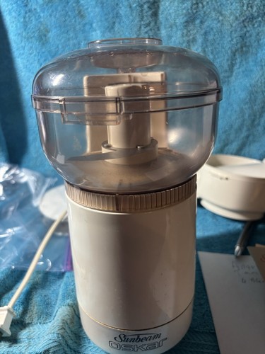 Vintage Sunbeam Oskar 14081 Food Processor Made in France Chopper | eBay