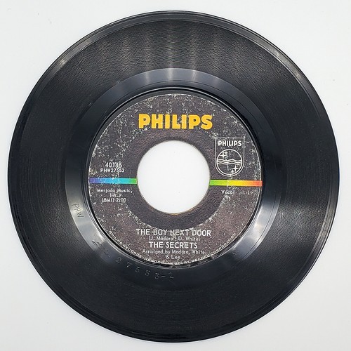The Secrets The Boy Next Door 45 RPM Single Record Philips 1963 40146 Y ...